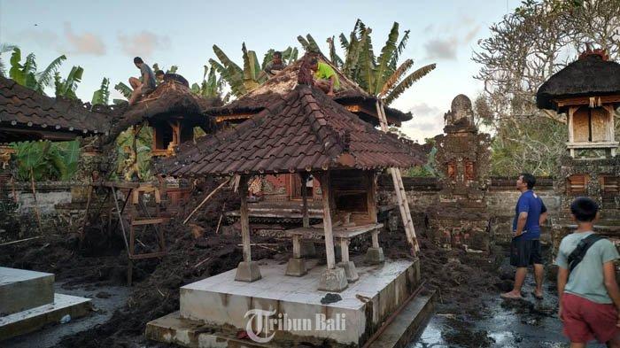 Dua Pembakar Ilalang Kabur, Atap Tiga Palinggih di Desa Buwit Tabanan ...