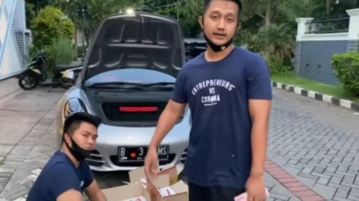 Viral Video Tom Liwafa Bagi Makanan dan Uang, Sindir YouTuber Ferdian ...
