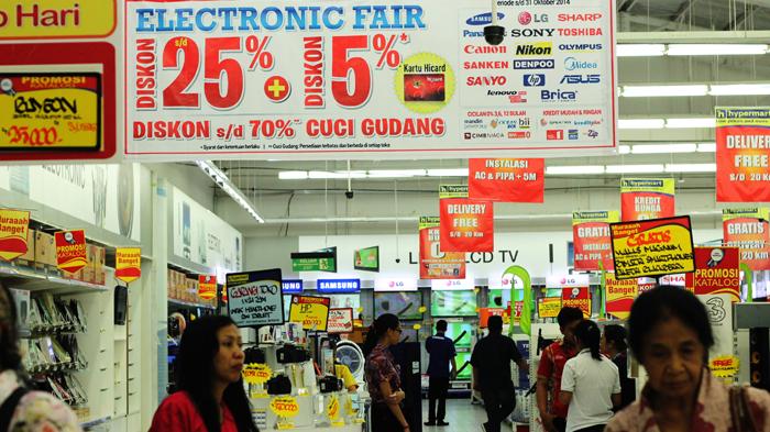 Hypermart Obral Barang Elektronik - Tribun-bali.com