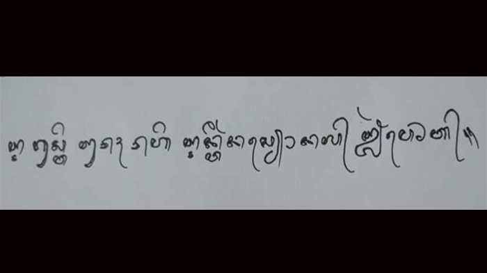 WIKI BALI - Memahami Aksara Modre, Dikenal Sakral dan Magis di Bali ...