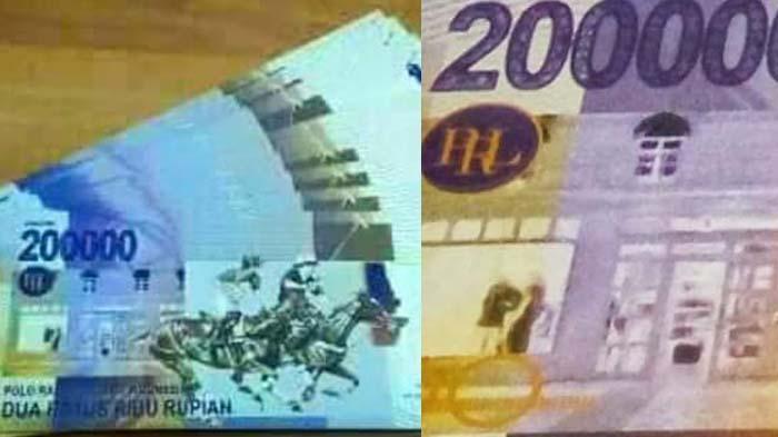 Uang Rupiah Pecahan Rp 200.000 Tidak Ada, Palsu! - Tribun-bali.com