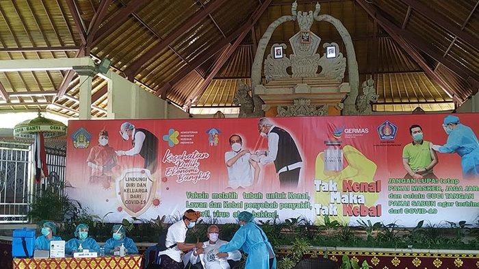 93 Sulinggih di Klungkung Telah Terima Vaksin Covid-19 - Tribun-bali.com