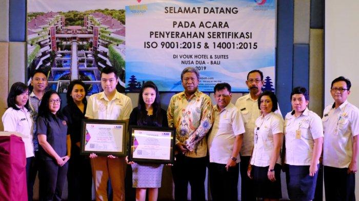 VOUK Hotel & Suites Hotel Pertama di Bali Menerima Sertifikasi dari PT ...