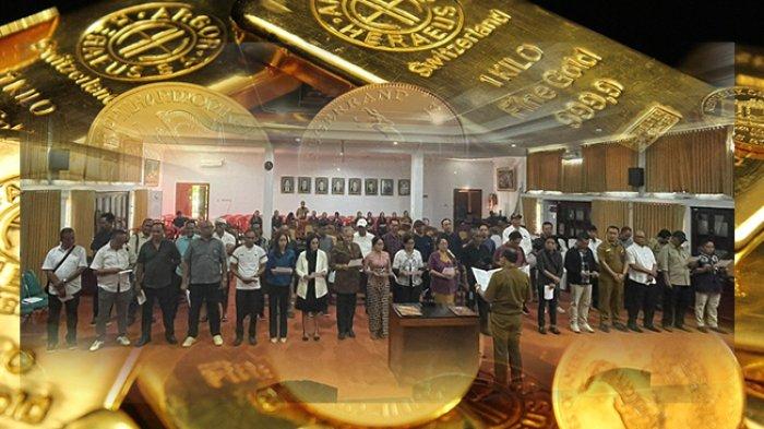 Kenakan PSL dan Pin Emas, 35 Anggota DPRD Kabupaten Jembrana Terpilih ...