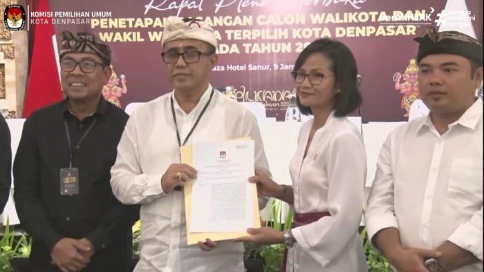 SAMPAH & Macet Jadi Prioritas Jaya-Wibawa, KPU Resmi Tetapkan Pemenang Pilwali Denpasar 2024 ...