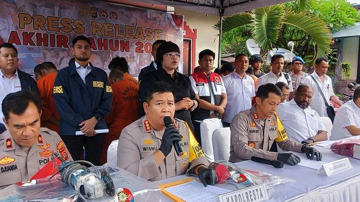 KASUS Pencurian & Narkoba Dominan di Denpasar Sepanjang 2024, Polresta: 1.801 Gangguan Kamtibmas ...