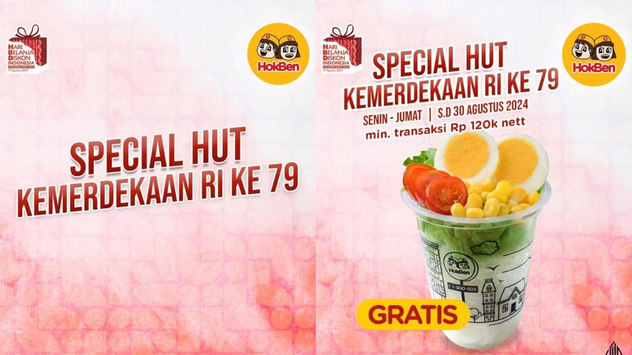 GEBYAR Promo Kemerdekaan di HokBen 16-30 Agustus 2024, Nikmati Bento Merdeka Rp 79 Ribu - Tribun ...