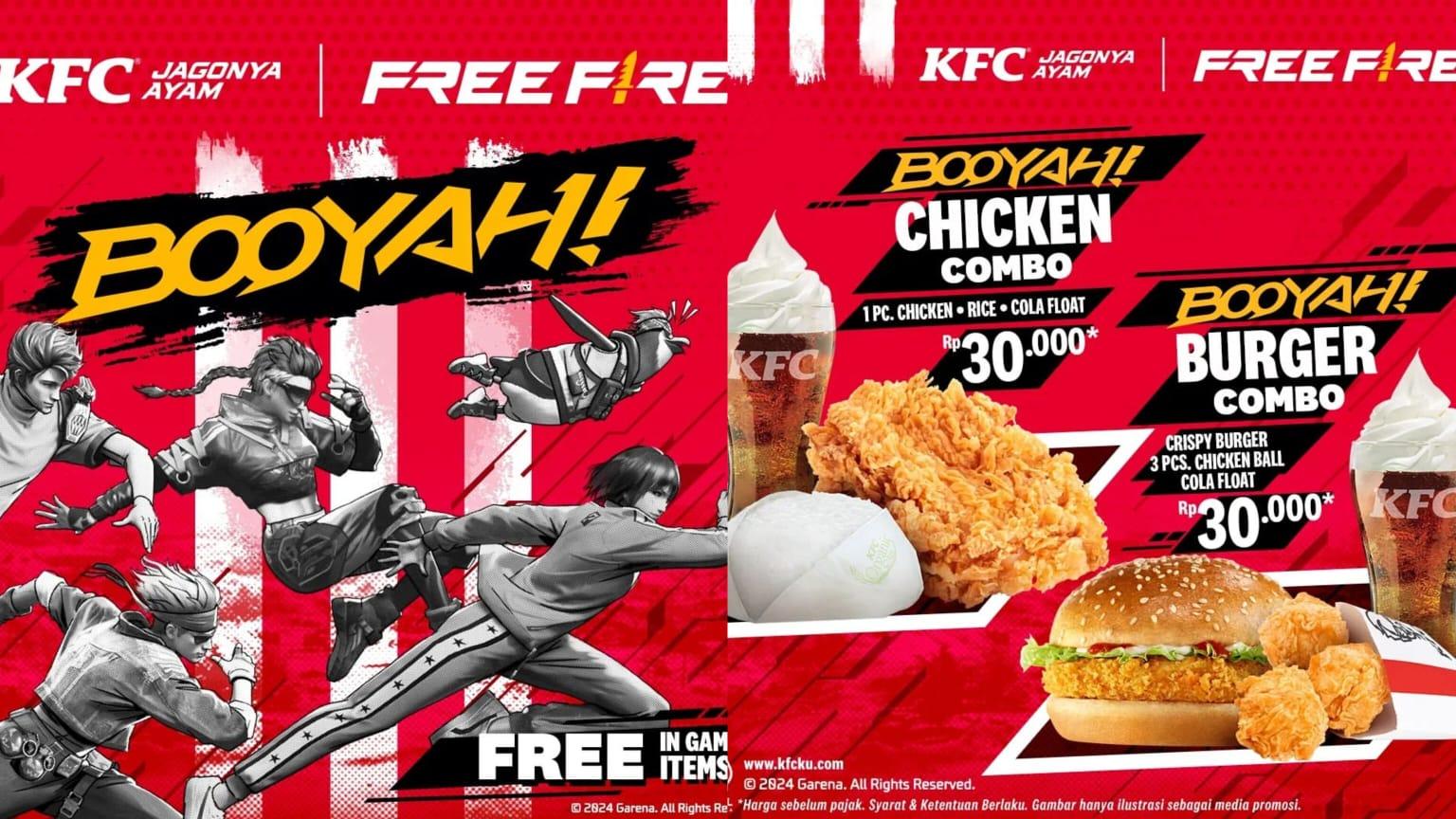 HARGA SPESIAL! Promo KFC 18-30 Juni 2024, Dapatkan Paket Booyah Chicken ...