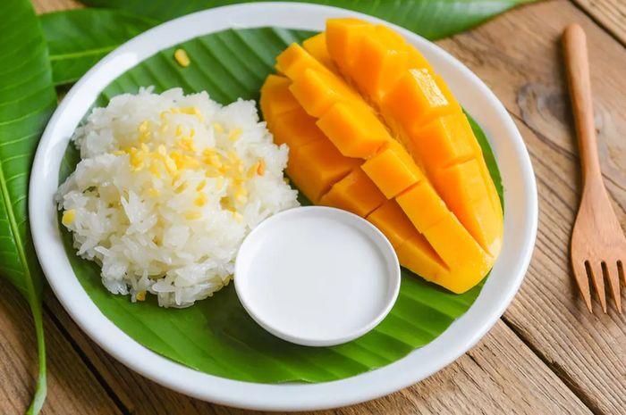SEGAR! Resep Mango Sticky Rice, Hidangan Penutup Khas Thailand - Tribun ...