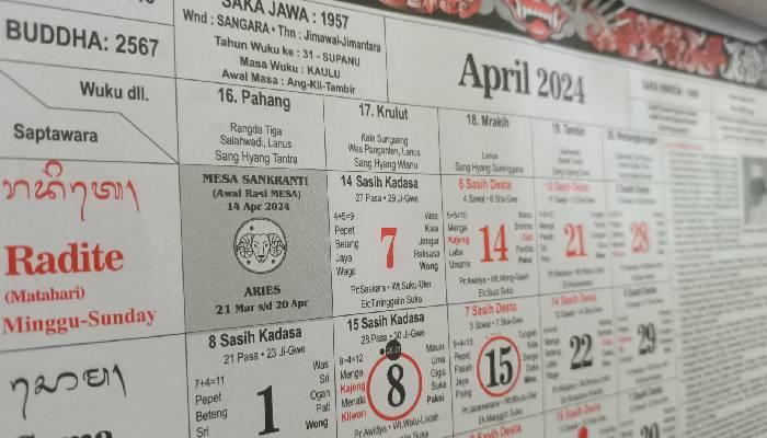 Jadwal Hari Raya Hindu April 2024 Dalam Kalender Bali Dengan Penjelasan ...