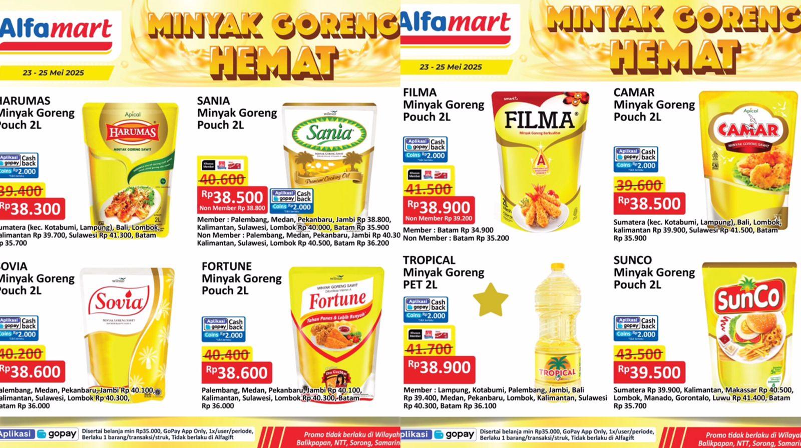 DISKON! PROMO Alfamart Besok 25 Mei 2025, Biore Rp 33.900, Minyak ...