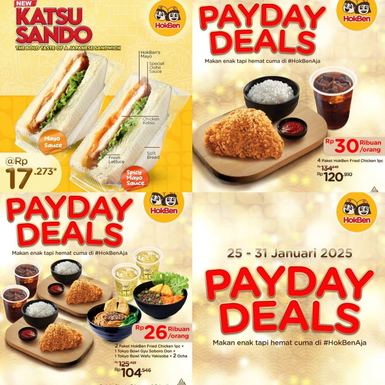 Promo IMLEK HokBen 29-31 Januari 2025, 4 Paket HokBen Fried Chicken Rp 120 Ribuan - Tribun-bali.com