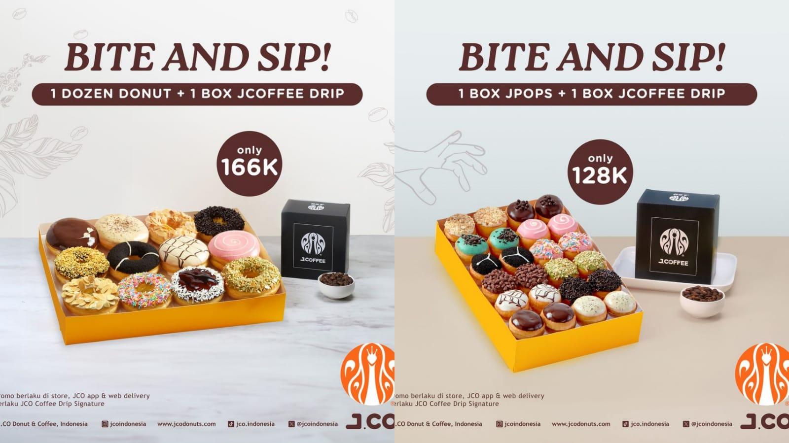 SWEET! Promo J.CO 20-31 Mei 2024, Dapatkan Half Dozen Donuts dan 1 Box Jcoffee Drip Rp 128 Ribu ...
