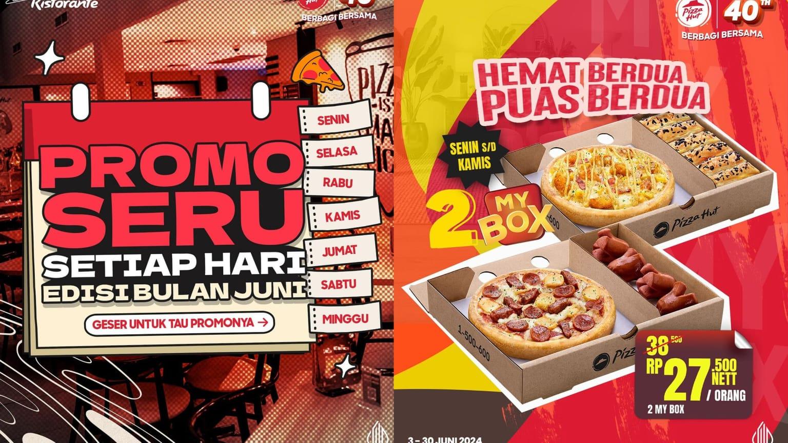 SERU! Promo Pizza Hut 23-30 Juni 2024, Nikmati Double Box Bersama ...