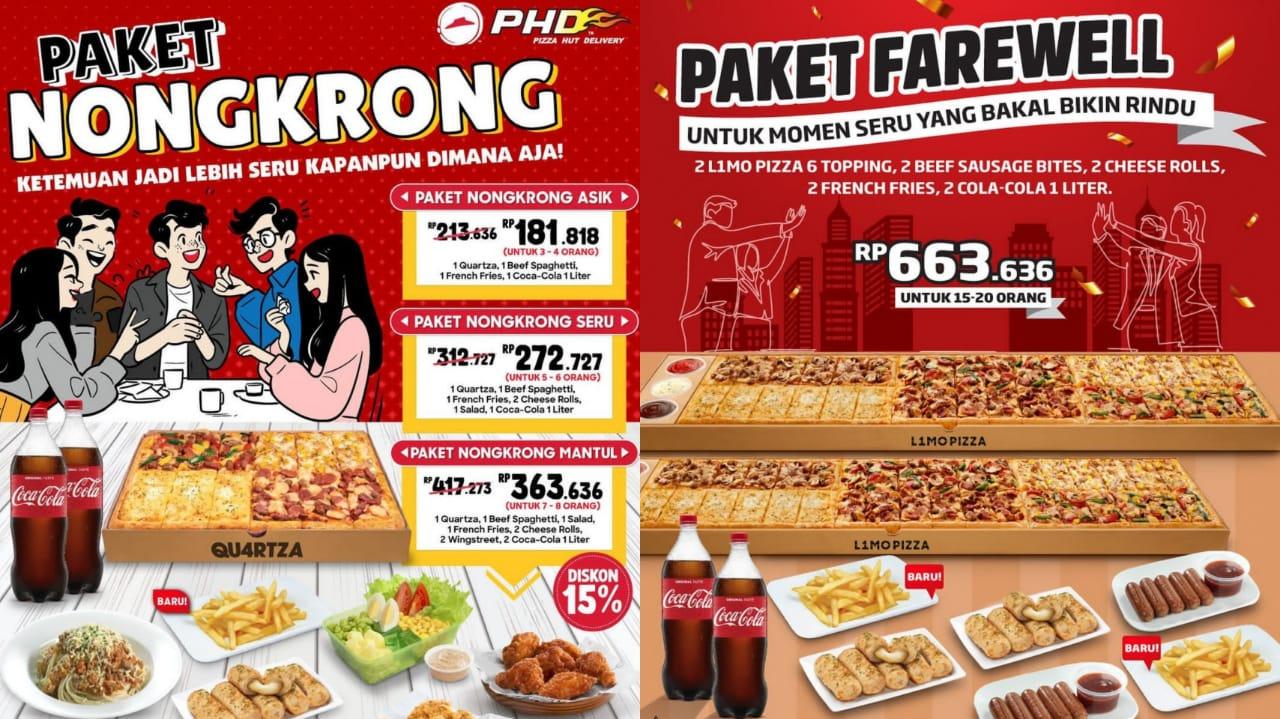 SERU! Promo Pizza Hut Delivery 29-31 Mei 2024, Nikmati Paket Nongkrong ...