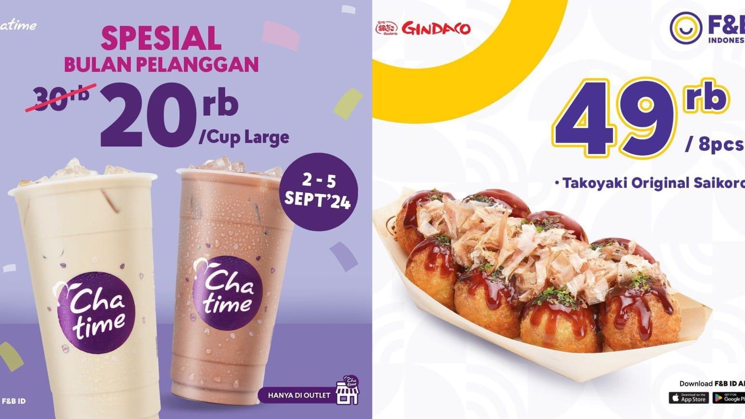 SWEET Promo Chatime 4-5 September 2024, Hazelnut Chocolate Milk Tea ...