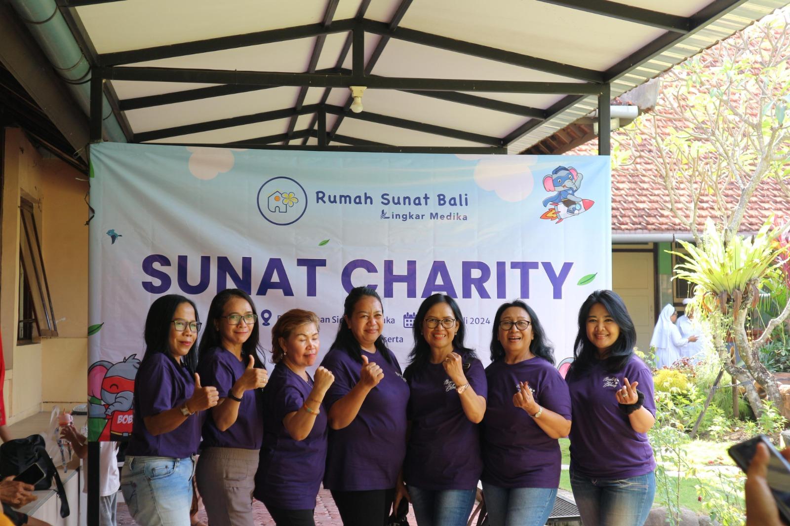 Semangat Berbagi Rumah Sunat Bali Lingkar Medika dalam Charity di Panti ...