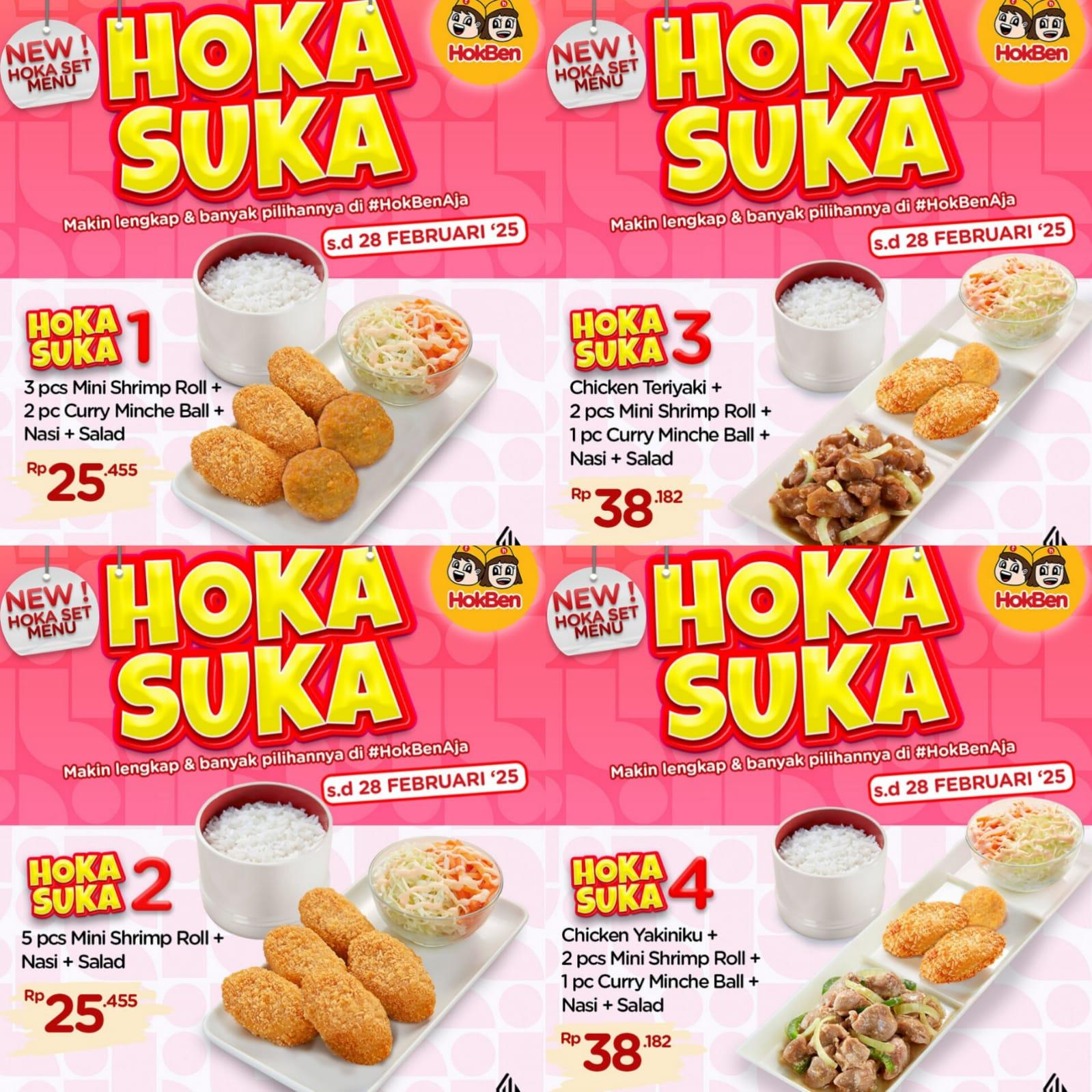 WOW! Promo HokBen 9-28 Februari 2025, Nikmati Paket Hoka Hemat Bersama Orang Tersayang Rp 25 ...