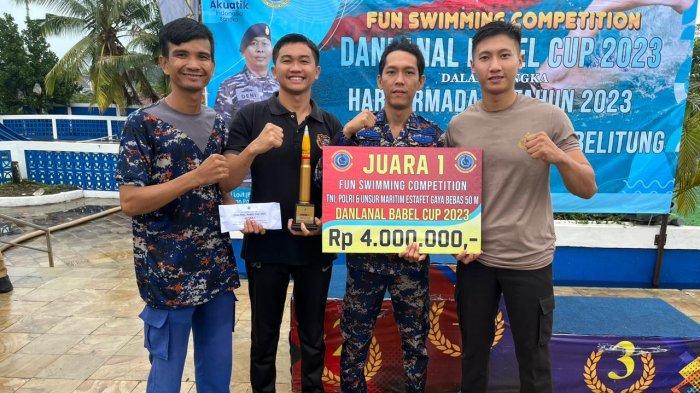 Punya Segudang Prestasi di Cabor Renang, Briptu Hikmah Wansyah Harumkan Nama Polda Babel ...