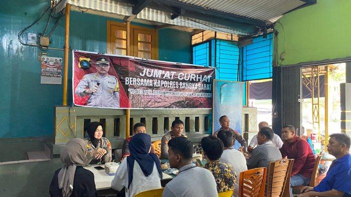 Jumat Curhat, Polres Babar Sosialisasikan ETLE Mobile dan Terima Saran hingga Aduan Masyarakat ...