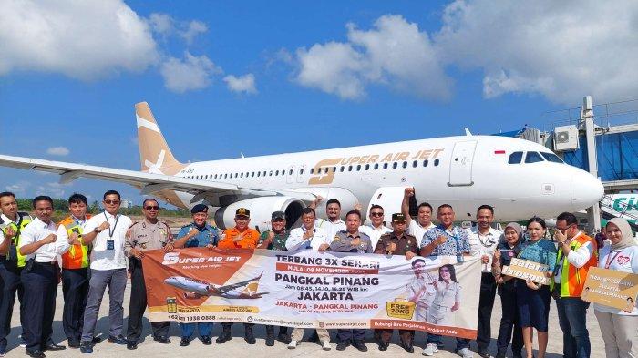 Ini Jadwal Penerbangan Super Air Jet Rute Jakarta-Pangkalpinang-Jakarta - Bangkapos.com