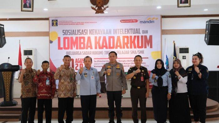 Tujuh Sekolah Semarakkan Lomba Kadarkum Kanwil Kemenkumham Babel - Bangkapos.com