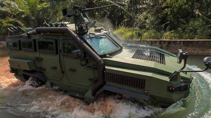 Diklaim 100 Persen Buatan Dalam Negeri, Inilah Tarantula, Mobil Perang ...