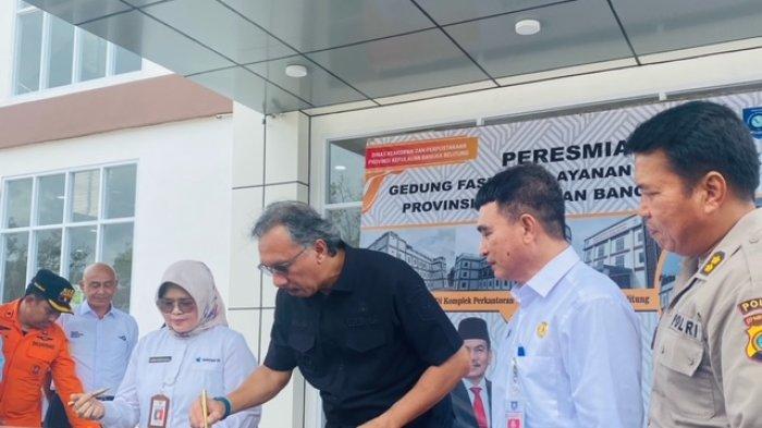 Pj Gubernur Babel Resmikan Perpustakaan Umum Daerah, Pembangunan Telan Dana Rp14,5 Miliar ...