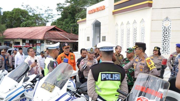 245 Personel Gabungan Diterjunkan Amankan Perayaan Idul Fitri 1444 Hijriah di Kabupaten Bangka ...