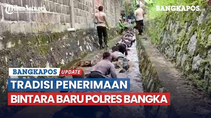 Video Tradisi Penerimaan Bintara Baru Polres Bangka - Bangkapos.com
