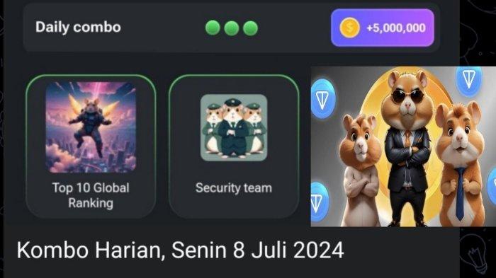 Combo Harian Hamster Kombat 10 Juli 2024, Klaim Dapat 5 Juta Koin Gratis - Halaman all ...