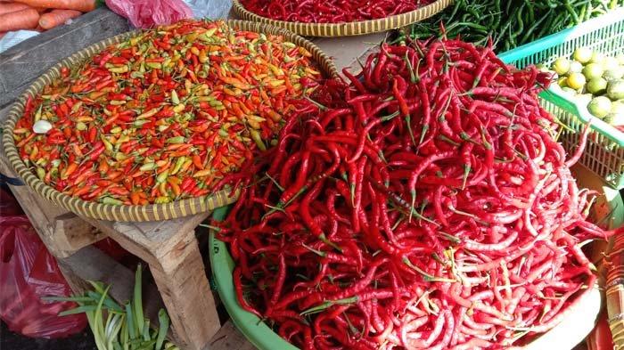 Stok Terbatas, Harga Cabai Rawit di Pasar Pangkalpinang Kembali Meroket, Rp80.000 Per Kilogram ...