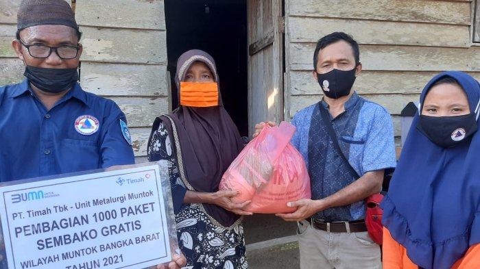 PT Timah Tbk Bagi 1.000 Paket Sembako Untuk Ringankan Beban Warga Tak Mampu di Masa Pandemi ...