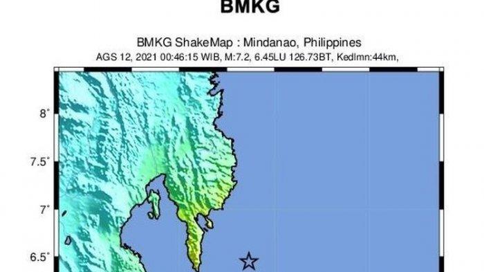 Info Gempa Terkini, Lindu M 7,1 yang Guncang Kepualuan Talaud Sulut ...