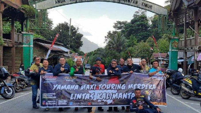 Touring Merdeka Komunitas MAXI Yamaha di Pontianak Tempuh Jarak 4.000 ...
