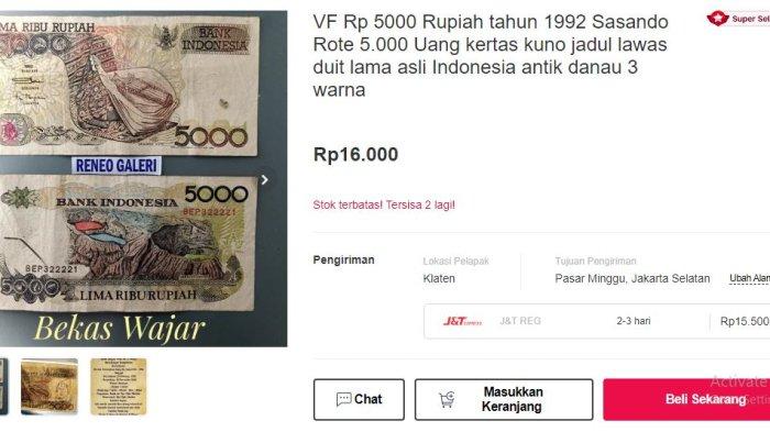 Langsung Dibayar Rp5 Juta, Jika Punya Uang Rp5000 Gambar Danau Kalimutu ...