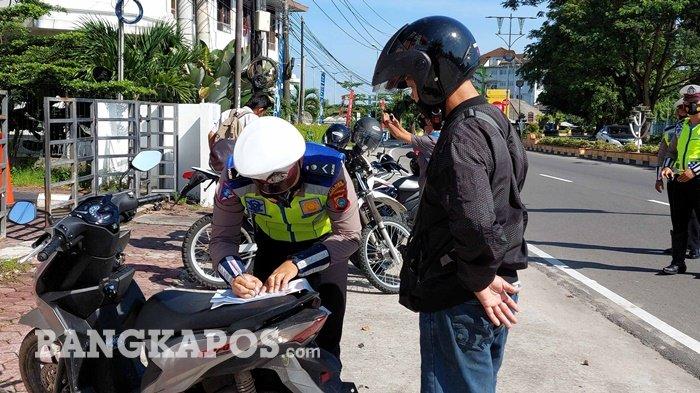Tiga Hari Operasi Zebra Menumbing di Pangkalpinang, Ratusan Kendaraan Ditilang Polisi ...