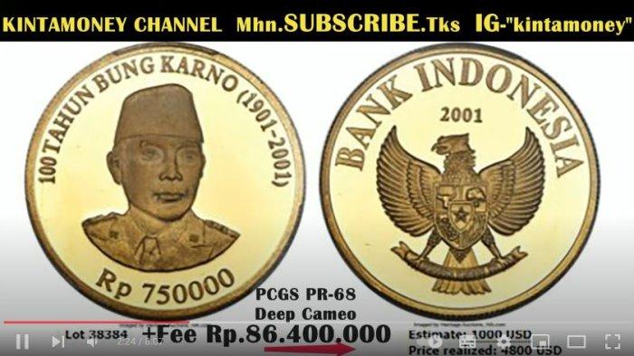 INILAH 8 Uang Koin Indonesia Dilelang Rp 20 Juta Hingga Rp 86 Juta - Bangkapos.com