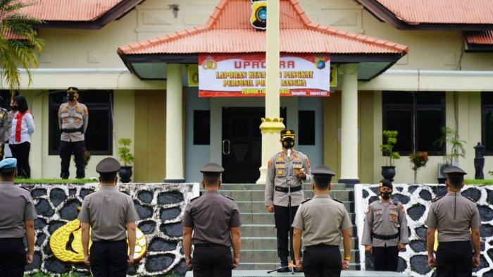 71 Anggota Polres Bangka Naik Pangkat - Bangkapos.com