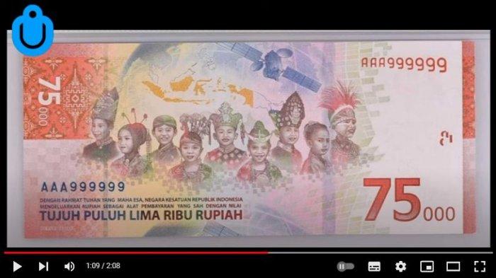Punya Uang Rp 75 Ribu? Jika Punya Ciri-ciri Ini, Kolektor Ditukar ...
