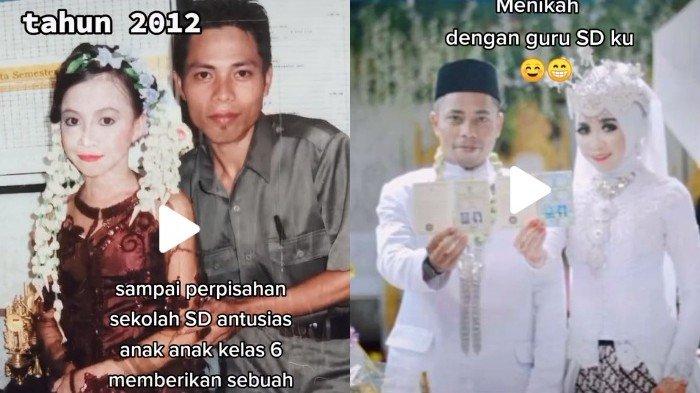 Cewek Cantik Ini Menikah dengan Guru yang Mengajarinya Saat SD, Kisahnya Ramai Disorot ...