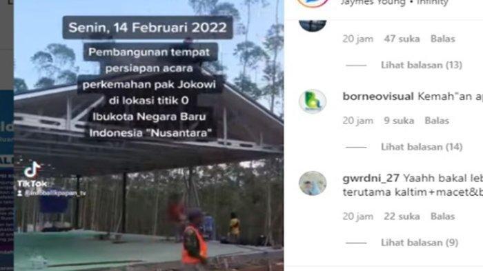 Penampakan Lokasi Berkemah Presiden Jokowi di Titik Nol IKN Nusantara di Kaltim - Bangkapos.com