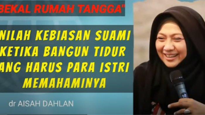 Inilah Kebiasaan Suami Ketika Bangun Tidur yang Harus Dipahami oleh Istri, Kata dr Aisah Dahlan ...