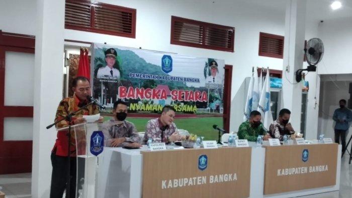 Bupati dan Forkopimda Bangka Lepas Farid Gunawan - Bangkapos.com