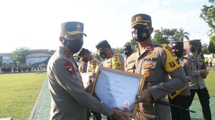 3 Polres dan Satu Pejabat di Lingkungan Polda Babel Raih Penghargaan dari Kemenpan-RB ...