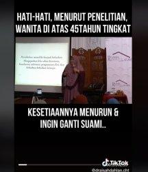 Hati Hati Dr Aisah Dahlan Ungkap Wanita Di Atas 45 Tahun Kesetiaannya