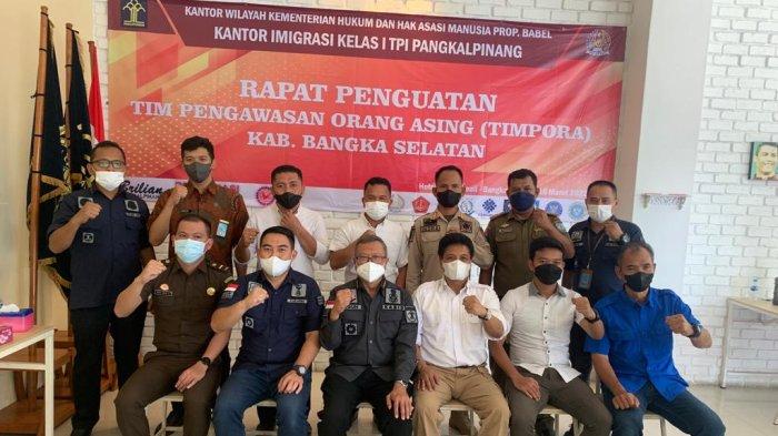 Kantor Imigrasi Pangkalpinang Gelar Rakor TIM PORA, Tingkatkan Pengawasan Orang Asing ...