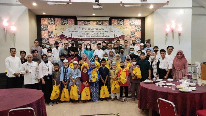 Berbagi Berkah Ramadan, Hotel Novilla Gelar Buka Puasa Bersama dan Santuni 20 Anak Yatim Piatu ...