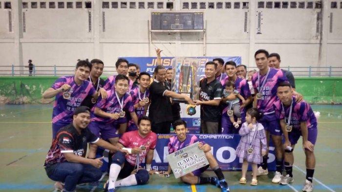 Disokong Pemain Pro Liga, Ponton Ungu FC Juarai JMSI Babel Futsal ...