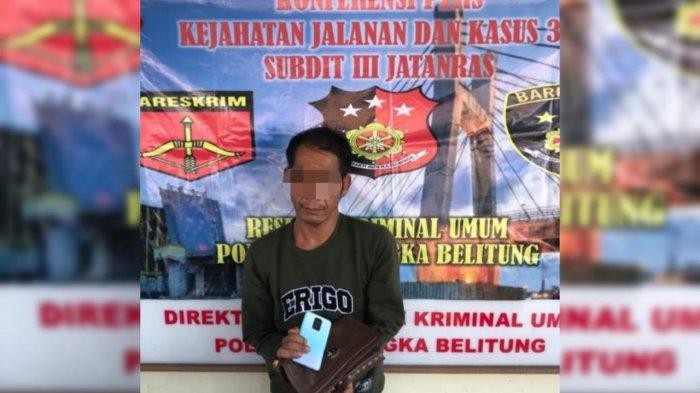 Residivis Narkoba Berulah Lagi, Ditangkap Polisi Usai Curi Handphone - Bangkapos.com